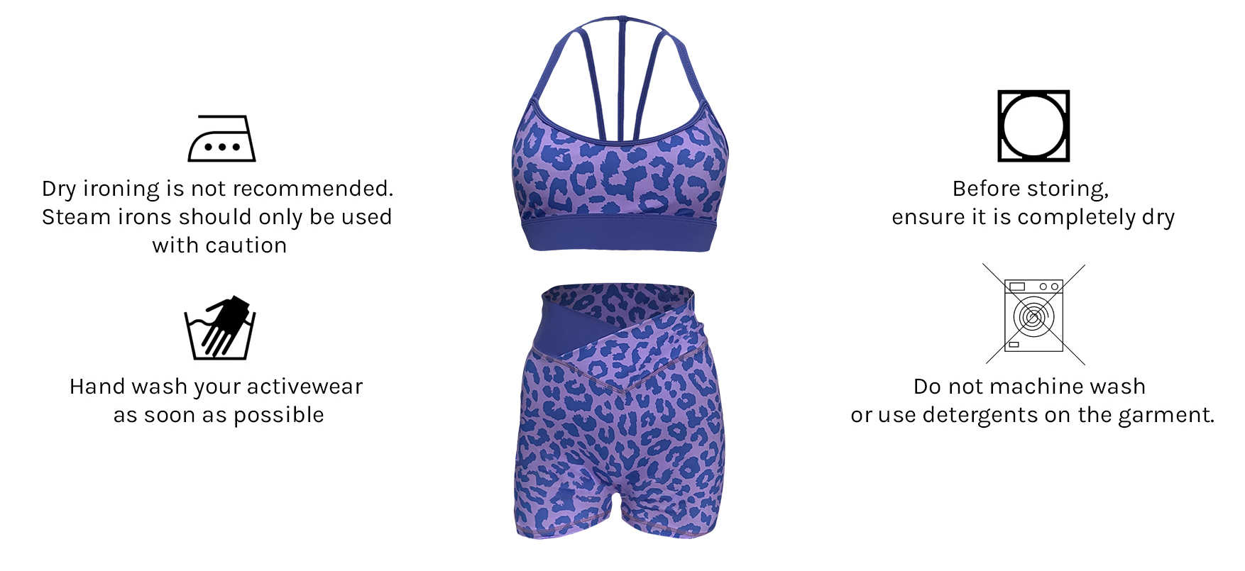 Our size guide is body sizes